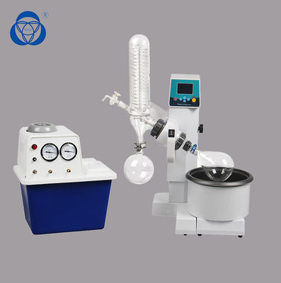 Lab Chemical Rotary Vacuum Evaporator , Rotary Vacuum Distiller With ...